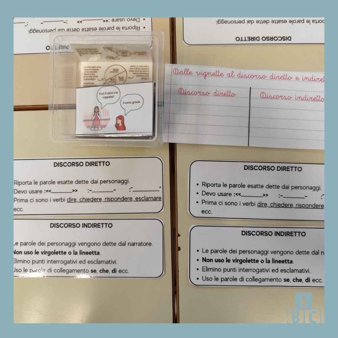 DISCORSO DIRETTO E INDIRETTO IN CLASSE TERZA -Maestra Ilaria-